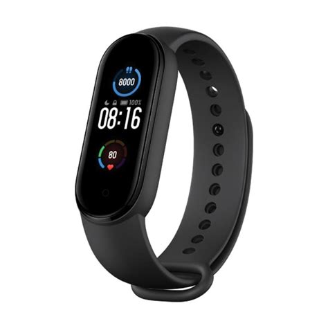 Фитнес-браслет Xiaomi Mi Smart Band 5 черный : купить по выгодной цене ...