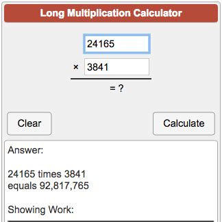 25 Multiplying Integers Calculator ReemaZarnish