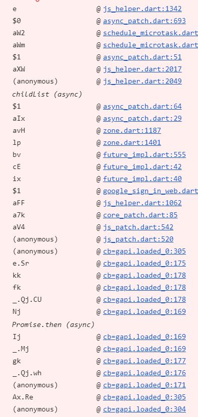 Web Unable To Runbuild Application In Release Mode · Issue 49500 · Flutterflutter · Github