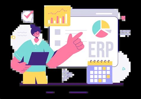 Erp System Illustration Pack 10 Free Download Seo And Web Illustrations