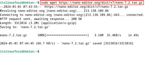 How To Install Nano On Debian 12 Its Linux Foss