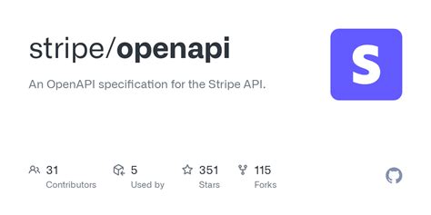github stripe openapi an openapi specification for the stripe api