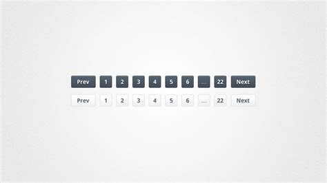 Slick Pagination Links PSD