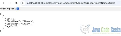 Spring Data Jpa Query With Arbitrary And Clauses Example Java Code Geeks