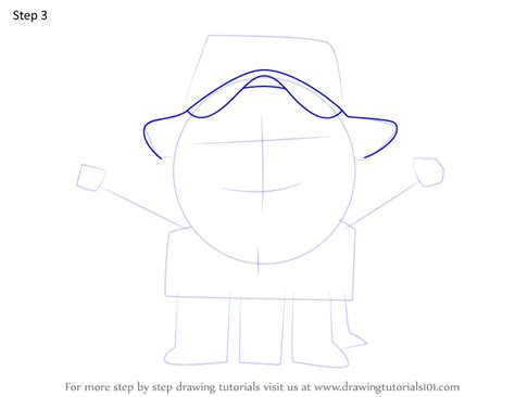 How To Draw Kelvin Whistler From Ollies Pack Ollies Pack Step By Step