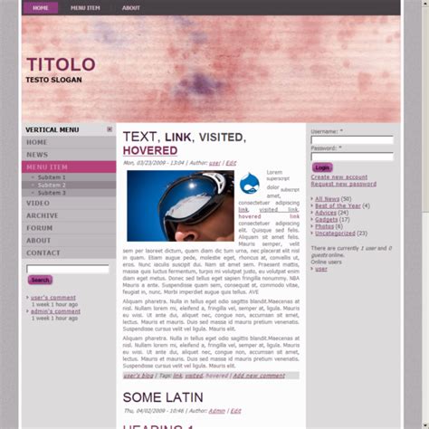 Drupal Templates Dgpixel Multimedia Communication