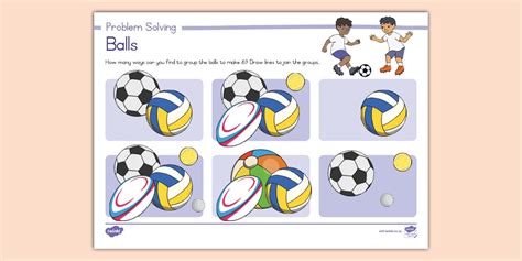 Grade R Problem Solving Balls Hecho Por Educadores