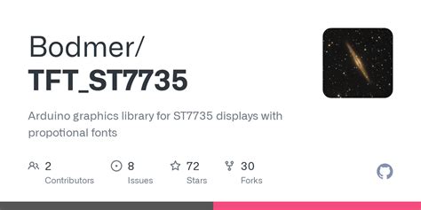 Github Bodmertftst7735 Arduino Graphics Library For St7735