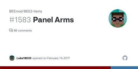 Panel Arms · Issue 1583 · Beemodbee2 Items · Github