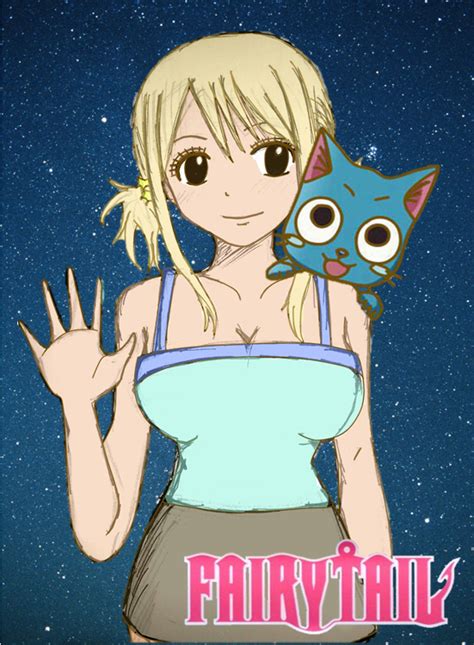 Lucy And Happy By Sueching On Deviantart