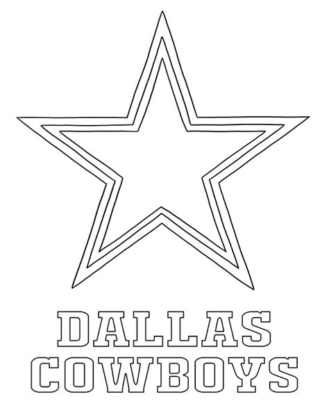 Nfl Football Logos Coloring Pages