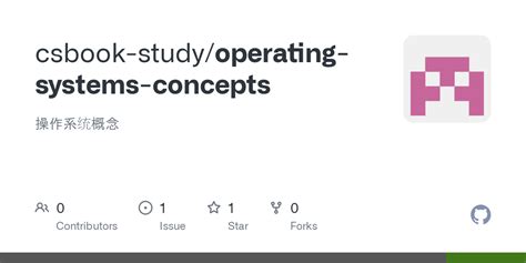 Github Csbook Study Operating Systems Concepts