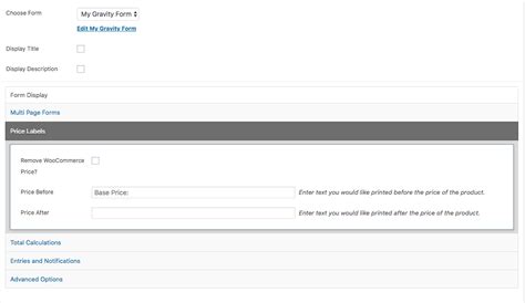 Woocommerce Gravity Forms Product Add Ons Documentation Woocommerce