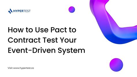 How To Use Pact To Contract Test Your Event Driven System By Hypertest Medium