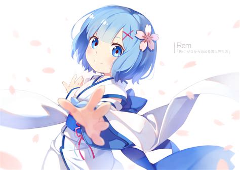 Rem Re Zero Girl Wallpaper Hd Anime 4k Wallpapers Images And Background Wallpapers Den