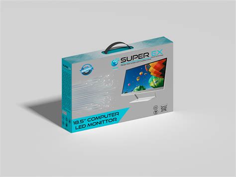 LED Monitor Box Design Behance