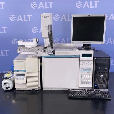 Agilent 6890 G1530n Network Gc Ms System With 5973 G2579a Inert Mass Selective Detector