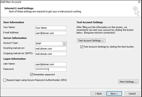 How To Configure Outlook On Tls Knowledgebase