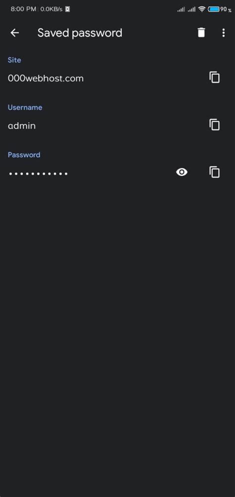 How To View Saved Passwords Chrome Android Devices
