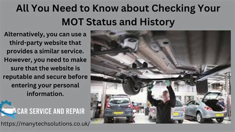 All You Need To Know About Checking Your Mot Status And History