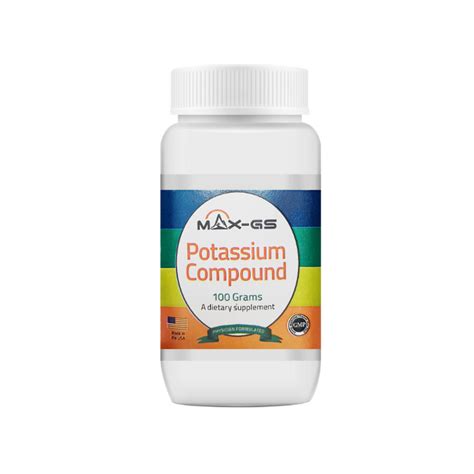 Max Gs Potassium Compound 100g 钾化合物 100g