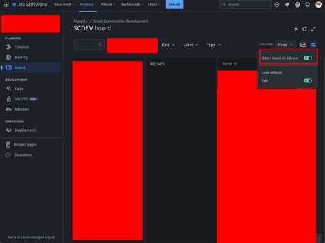 Bug Opening Backlog Issue Resets Board Open In