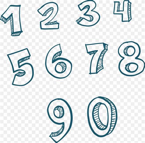 Number Euclidean Vector Numerical Digit Download Png 3189x3157px