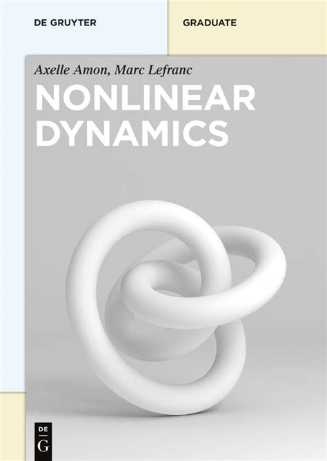 Nonlinear Dynamics De Gruyter Textbook Pdfepub Version Controses Store