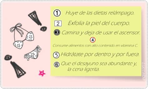 Luccalba Consejos Para La Operación Bikini