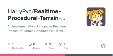 Github Harrypycrealtime Procedural Terrain Generation An Implementation Of The Paper