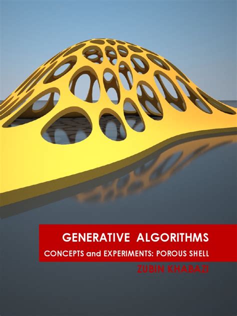 generative algorithms cae porous shell pdf pdf art technology