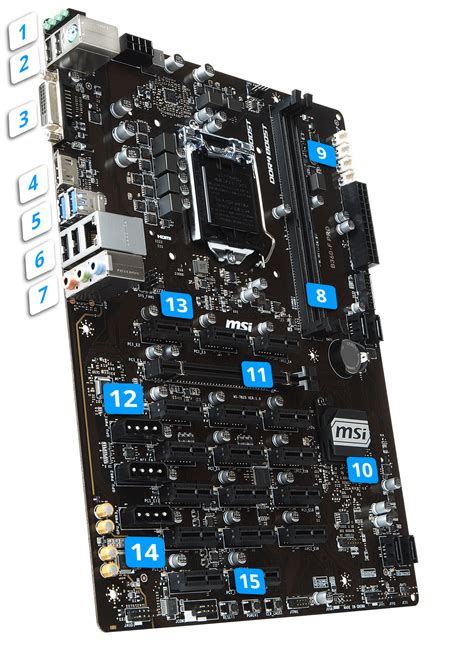 MSI B360-F PRO Intel Mining Motherboard - Best Deal - South Africa ...