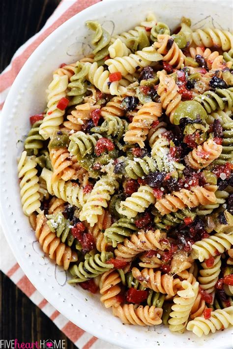 Pasta Salad Recipe With Tri Color Rotini At Albert Hansen Blog