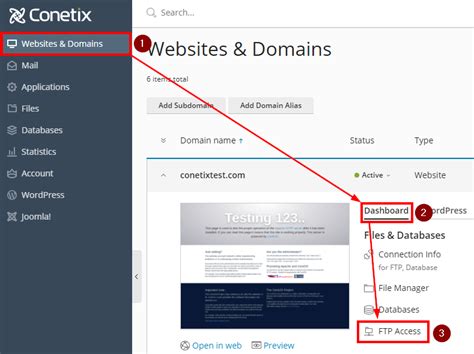 How To Add A New Ftp Account In Plesk • Conetix