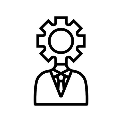 Premium Vector Manager Vector Icon