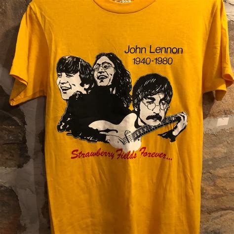 John Lennon T Shirt Etsy