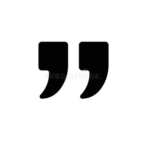 Quote Icon Quote Icon Vector For Web Design Ui App Isolated On White