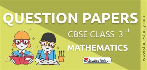 Cbse Class 3 Mathematics Question Papers With Solutions