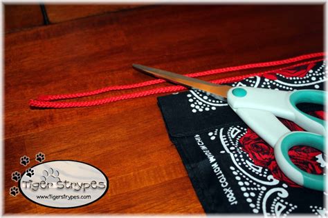Learn To Make Your Own Bandana Bag TigerStrypesBlog