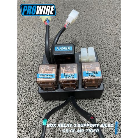 Jual Box Relay Cb Set 3 Relay For Biled Shopee Indonesia