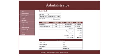 Source Code Php Mysql E Commerce Toko Komputer