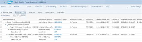 SAP S HANA TM Parcel Shipment SAP Community