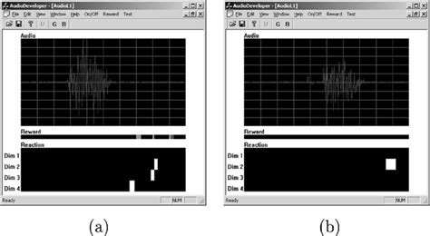 GUI Of AudioDeveloper A During Online Learning B After Online Download Scientific Diagram