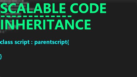 Make Scalable Code With C Inheritance In Unity Youtube