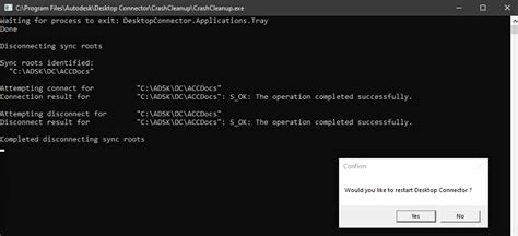 Waiting For Process To Exit Desktopconnectorapplicationstray