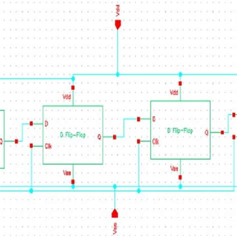 Schematic Of 4 Bit Siso Shift Register Download Scientific Diagram