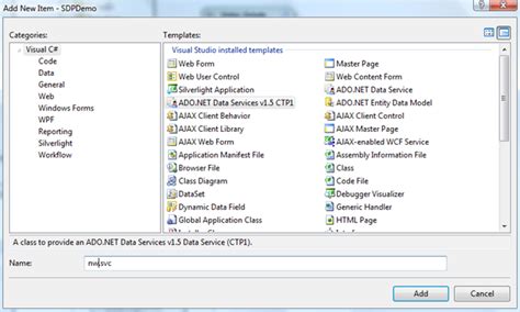 Introducing The Microsoft Open Data Protocol Visualizer Ctp1 Odata