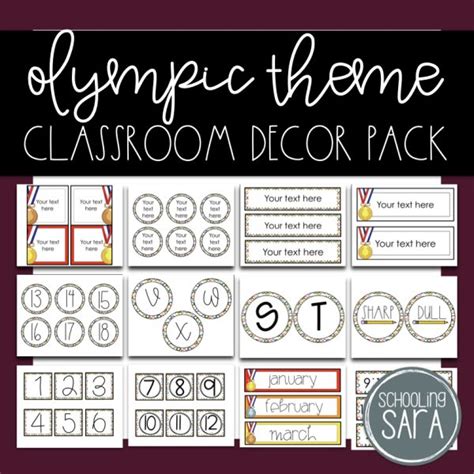 Olympic Themed Classroom Decor Made By Teachers
