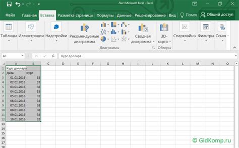 Как создать график в Excel Офис Ассист
