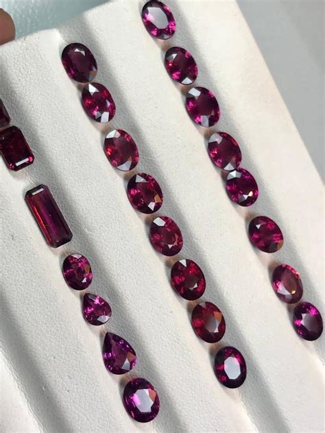 Natural Pyrope Garnets Womens Fashion Jewelry And Organisers Precious Stones On Carousell